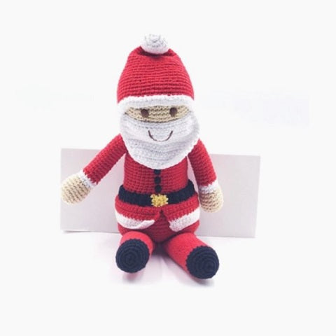 Pebble Santa Rattle – www.bikkskids.com