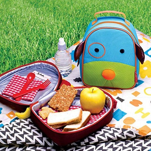 Skip Hop Zoo Kids Insulated Lunch Box, Darby Dog – www.bikkskids.com